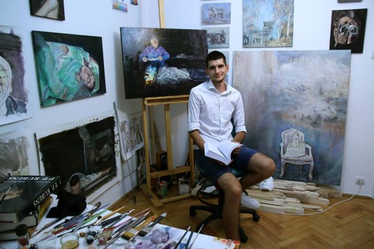 Pictor școlit la Cluj expune artă contemporană în Bruxelles | www ...