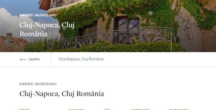 O vilă din Cluj, cunoscută drept ”casa fără colțuri”, se vinde pentru ...